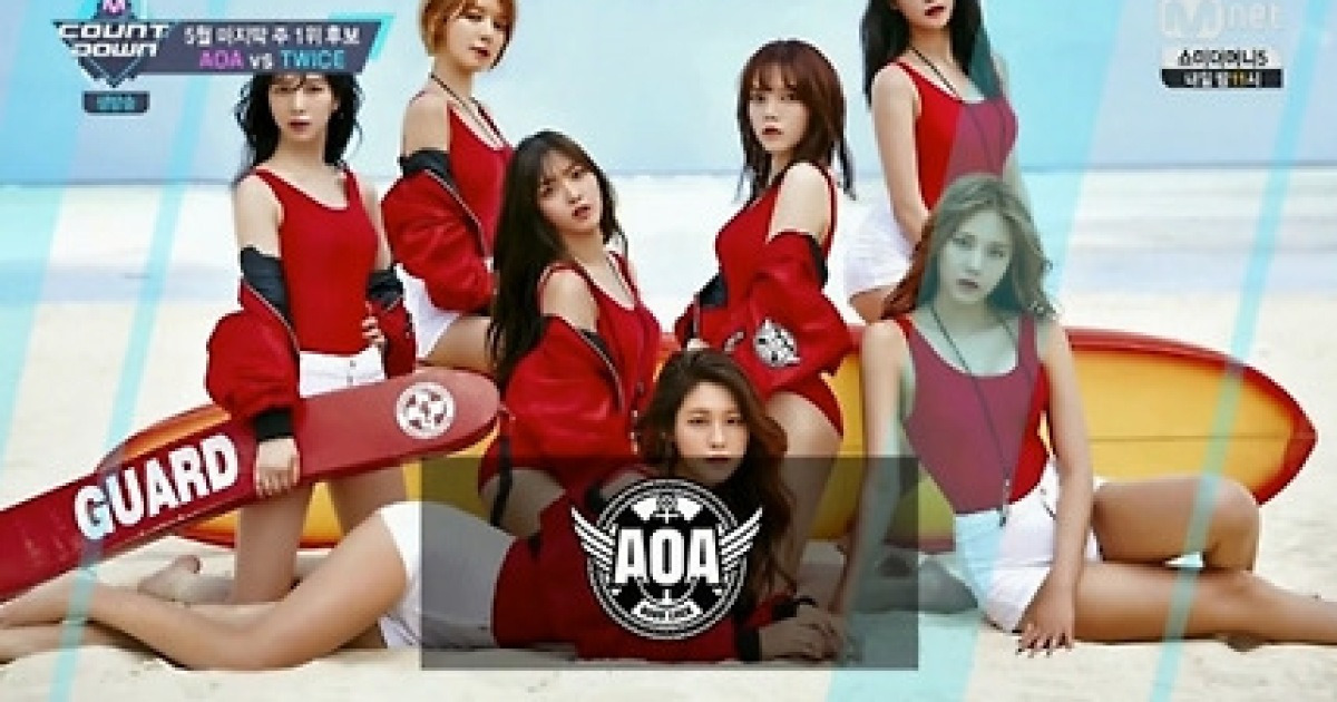 밤TView]'엠카' 트와이스, AOA 꺾고 트리플크라운 달성