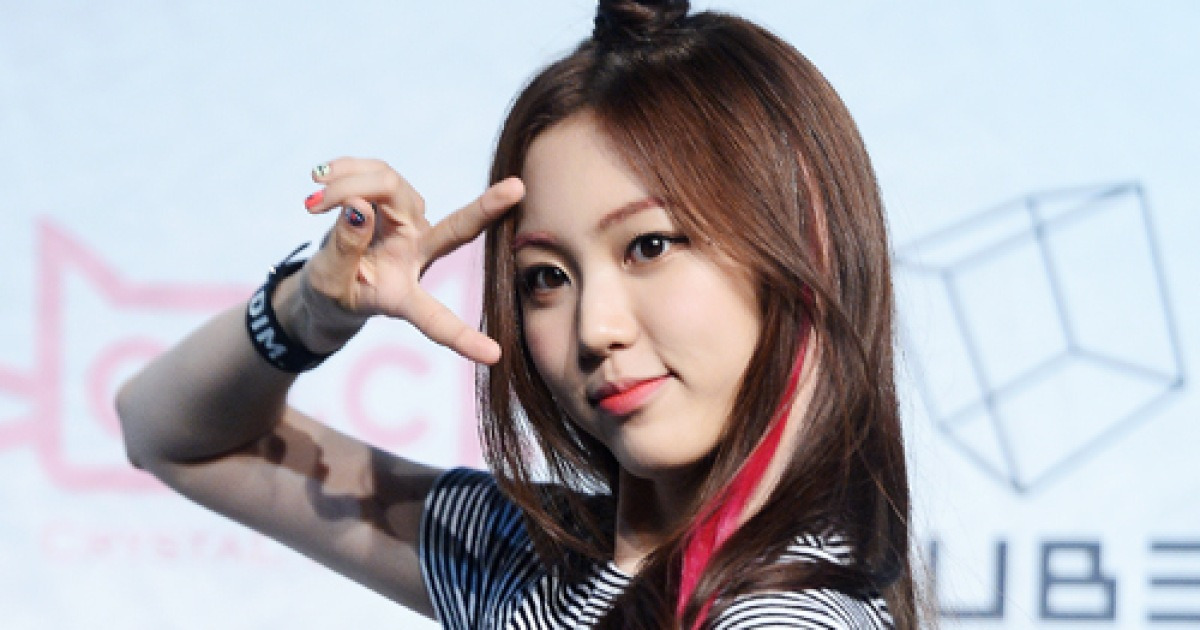 CLC 권은빈 '남심 녹이는 상큼 브이' [MBN포토]