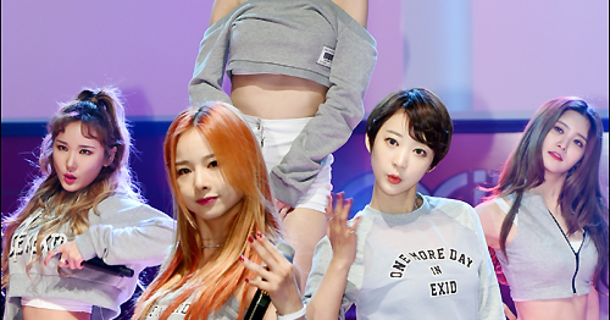 [MD포토] EXID, '무대위 그녀들'