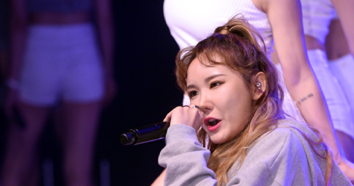 [TD포토] EXID 엘이 '카리스마 넘치는 무대'