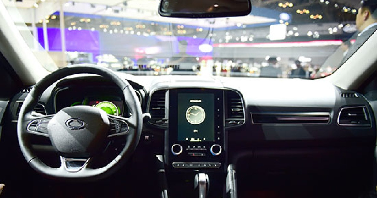 (2016모터쇼) QM6 '프리미엄 SUV의 내부'[포토]