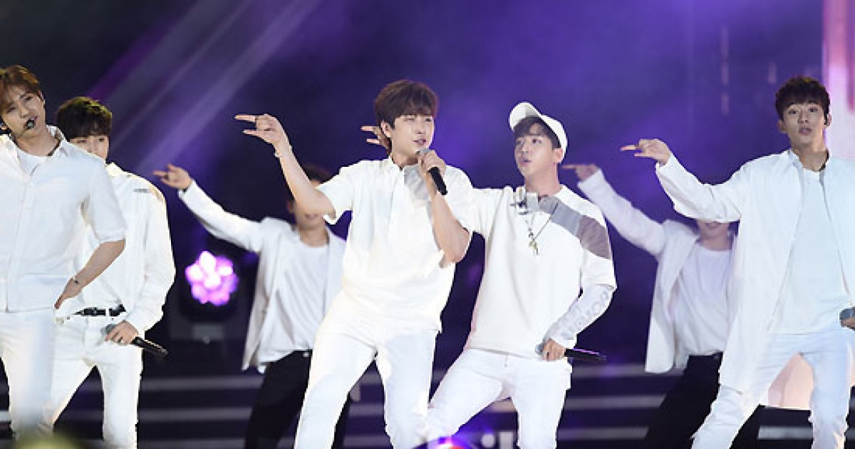 [MD포토] B1A4 '스위트 가이'