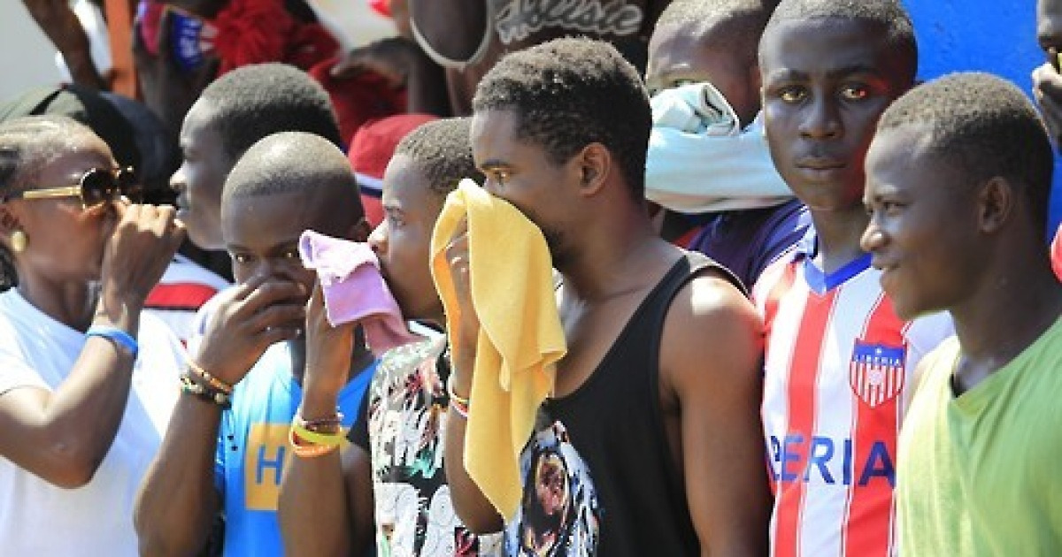 LIBERIA SOCCER AFRICA CUP OF NATIONS