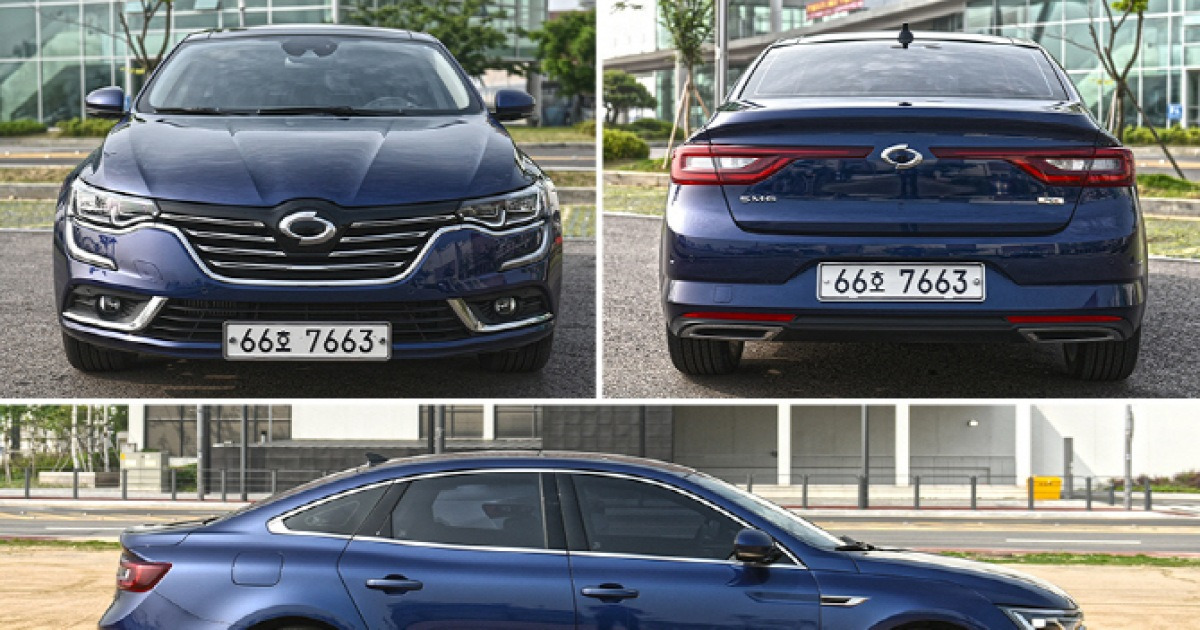 [포토] 르노삼성 SM6 1.6 TCe 시승 - SM6의 존재감 넘치는 외관