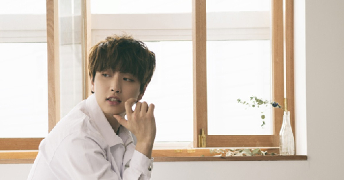 [bnt화보] 산들 "B1A4 외모 순위? 진영, 공찬 그리고 난 3등"