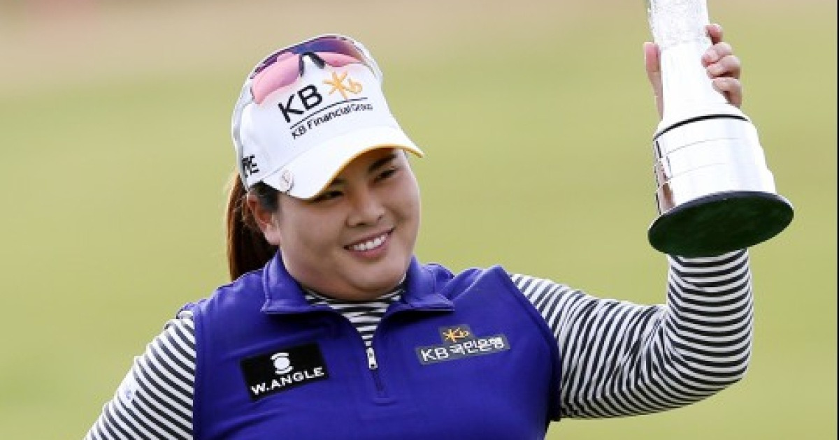 'LPGA 10년' 박인비, 명예의 전당 입회 '화려한 대관식'