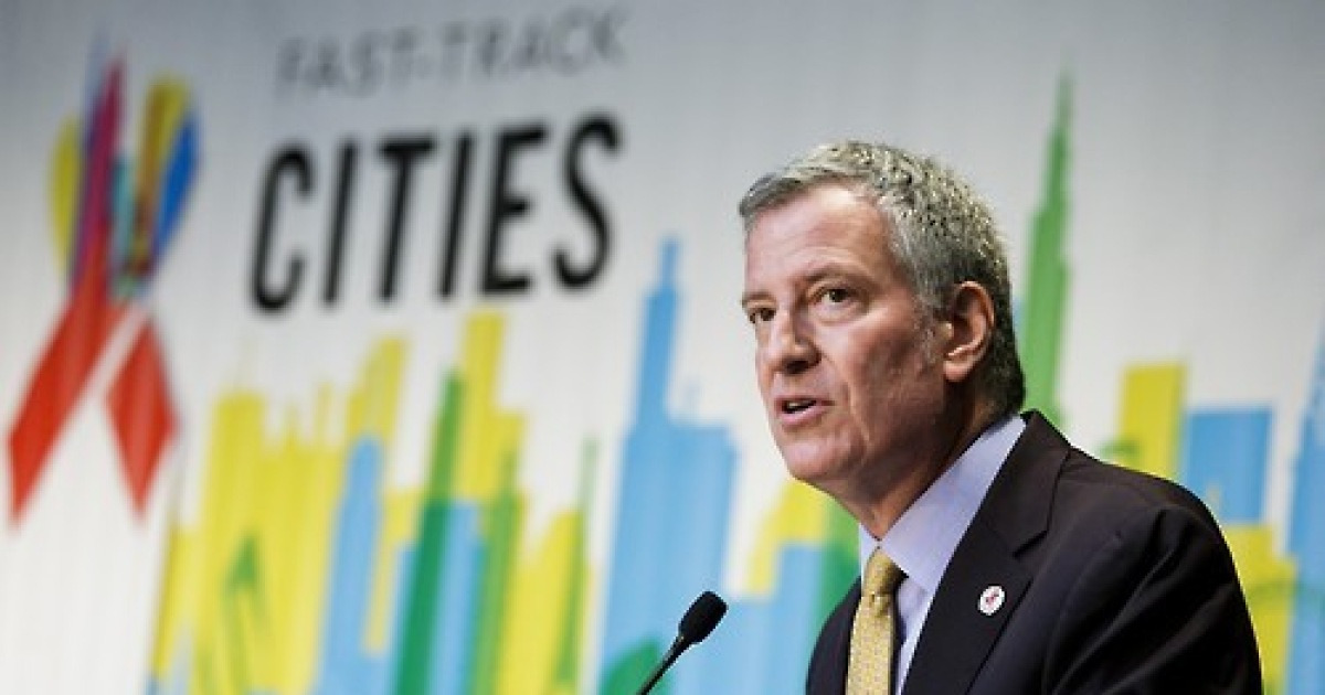 USA NEW YORK FAST TRACK CITIES AIDS EVENT