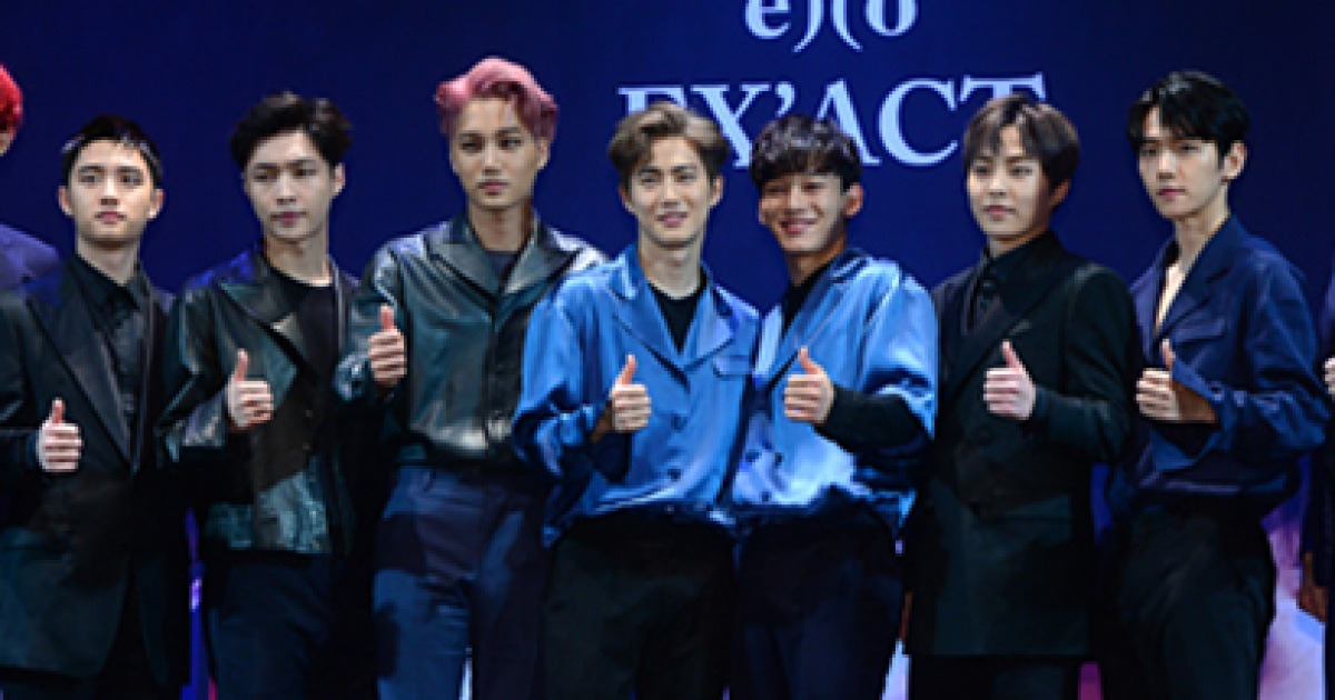 [TD영상] 엑소 정규 3집 'EX'ACT' 컴백 "최고의 퍼포먼스와 음악 준비했다"