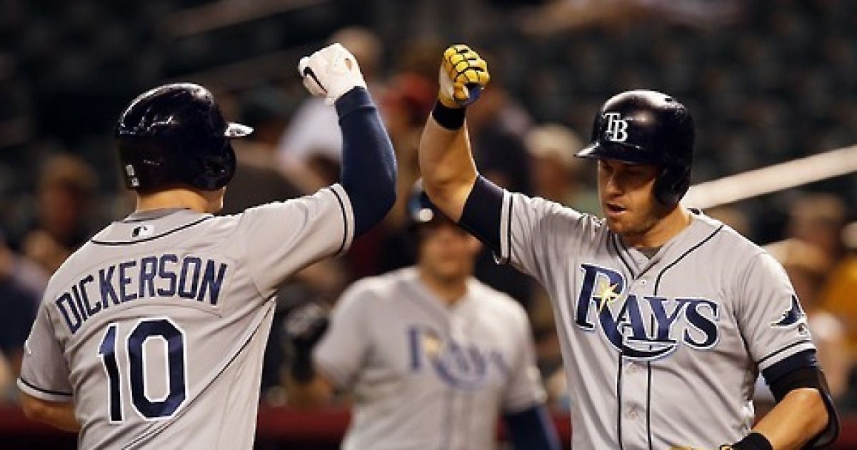 Rays Diamondbacks Baseball