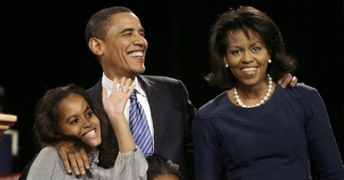 Obama Malia's Graduation