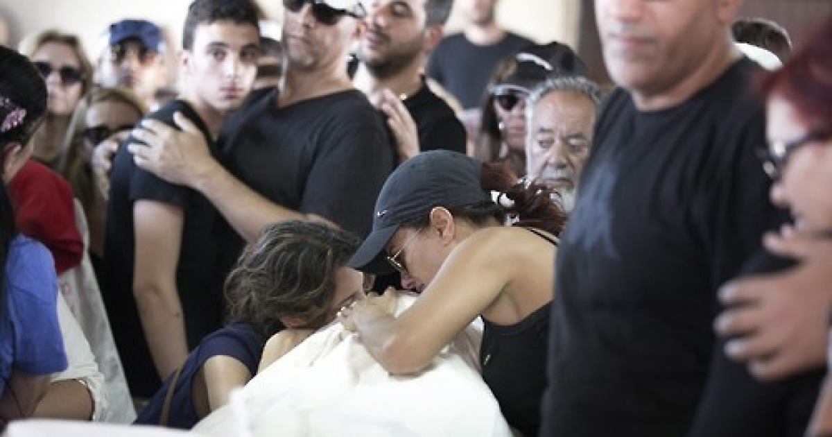 MIDEAST ISRAEL FUNERAL