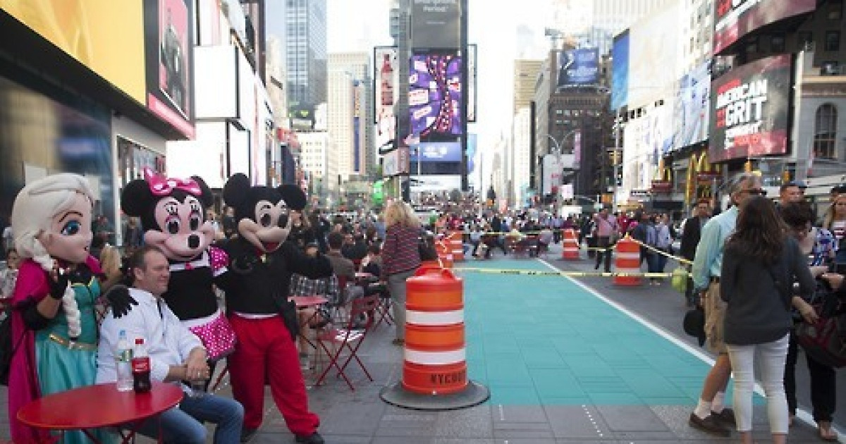Times Square Characters