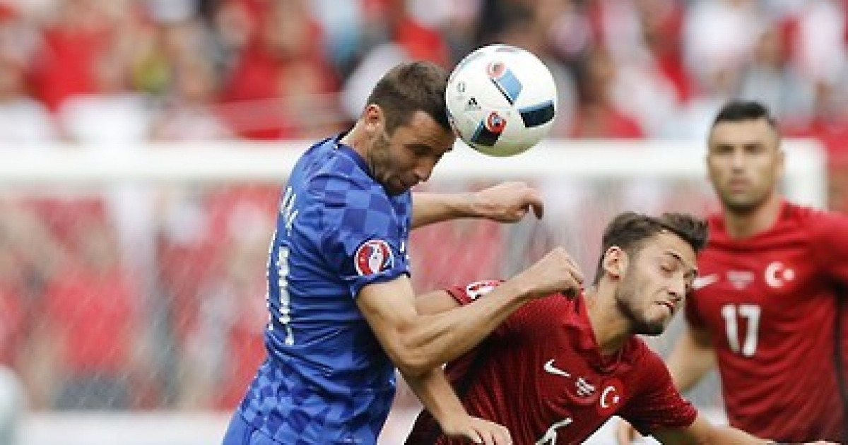 Soccer Euro 2016 Turkey Croatia