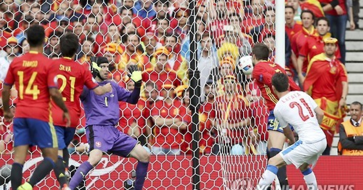 Soccer Euro 2016 Spain Czech Republic