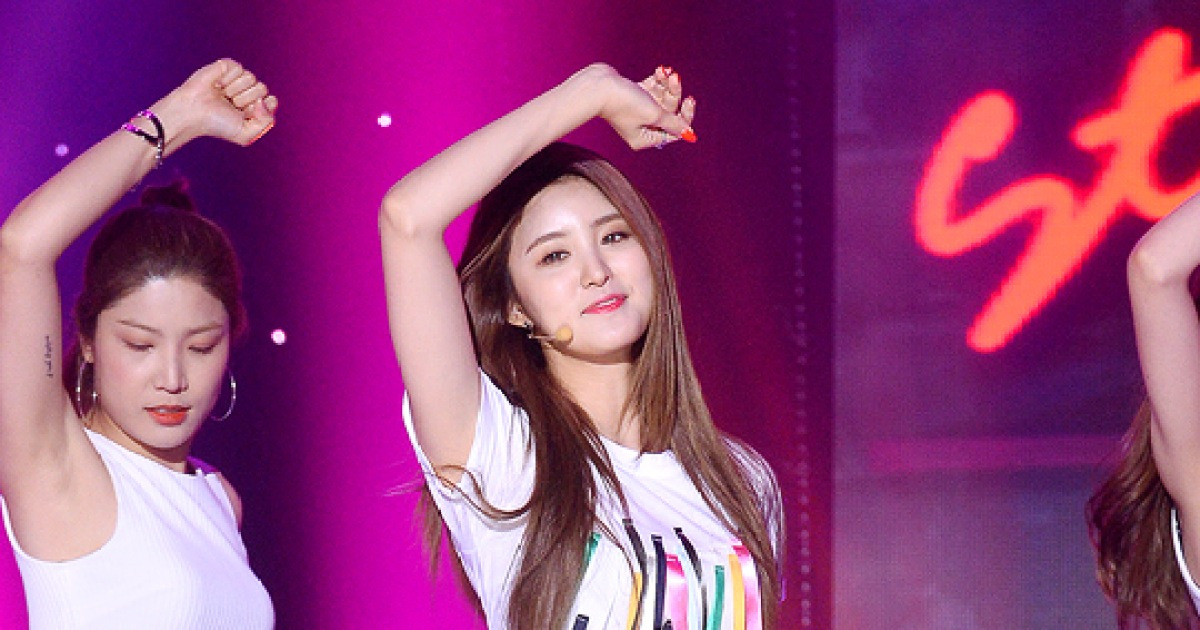 [TD포토] EXID 정화, '완벽한 8등신 각선미'