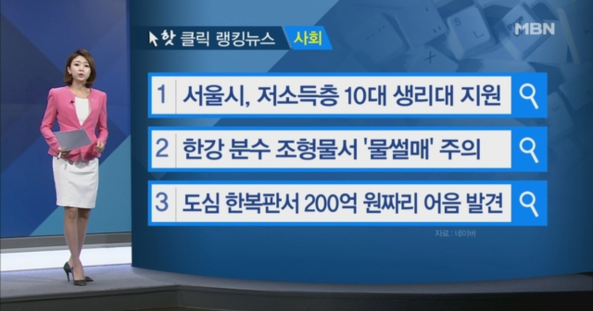 [굿모닝MBN]6월 15일 핫클릭 랭킹뉴스