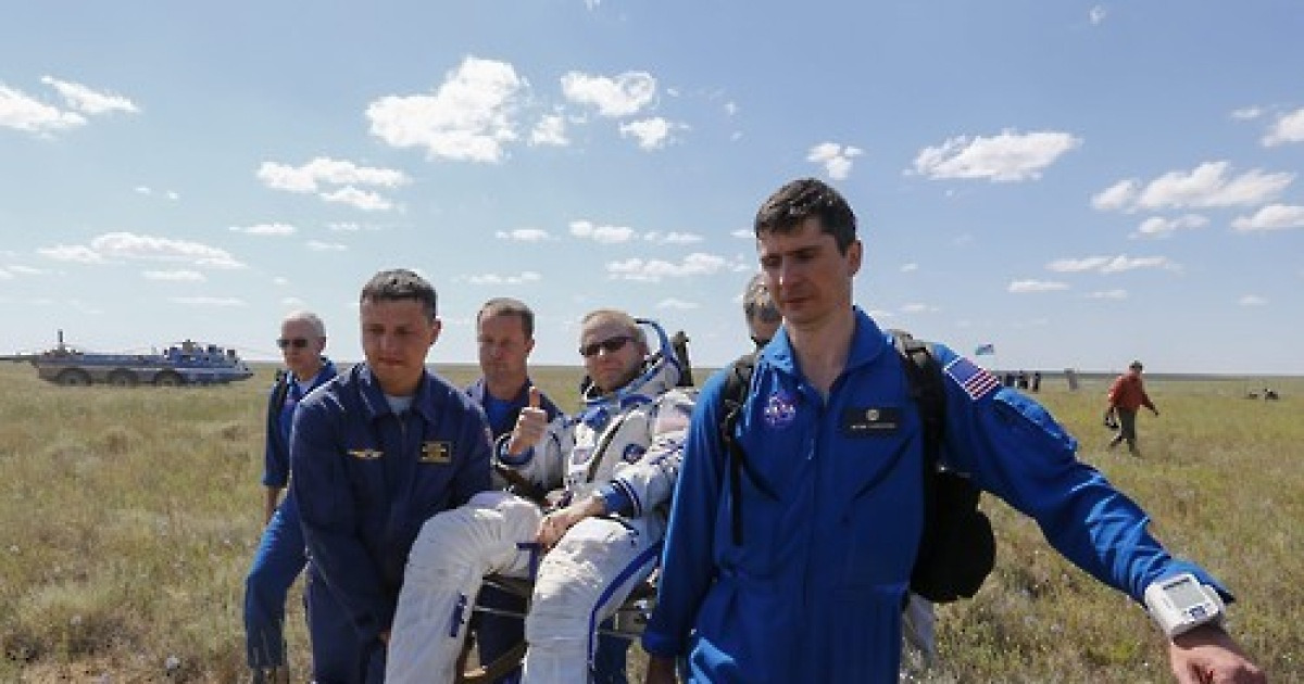 KAZAKHSTAN SPACE LANDING
