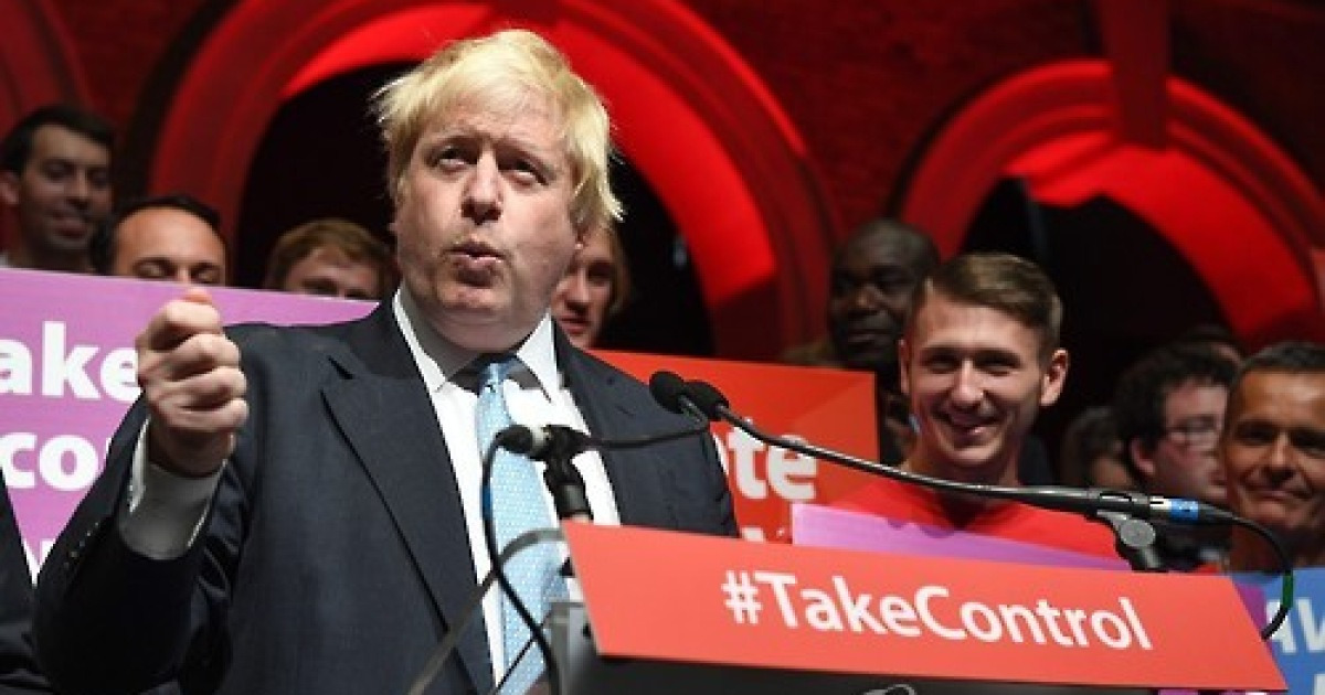 BRITAIN BREXIT JOHNSON VOTE LEAVE
