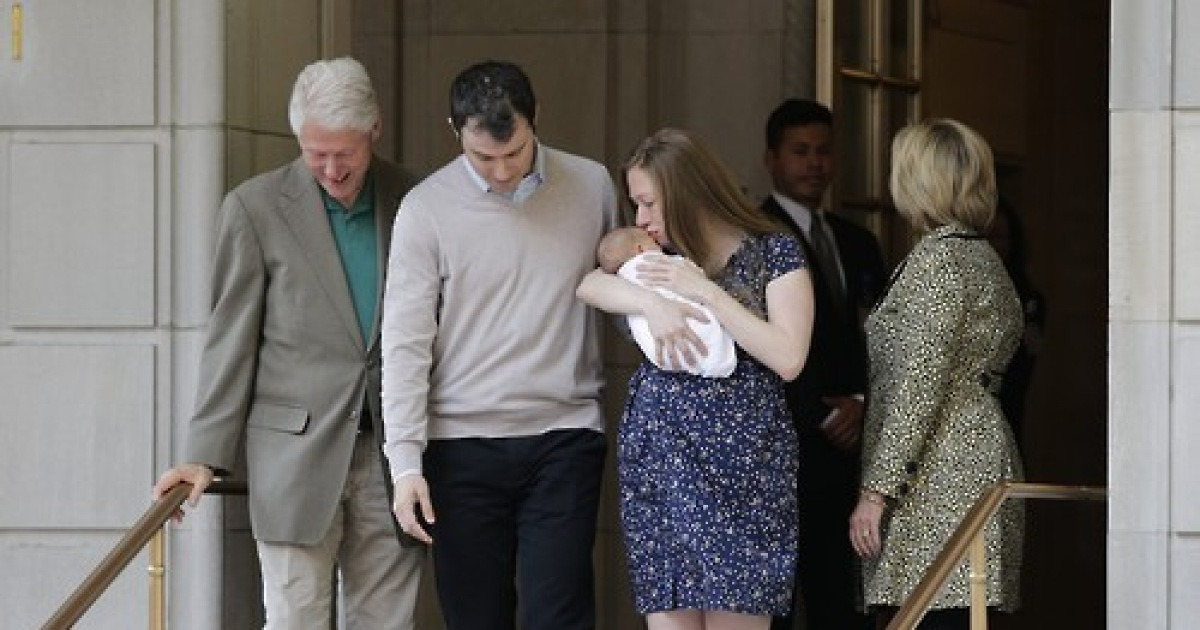 USA PEOPLE CLINTON BABY