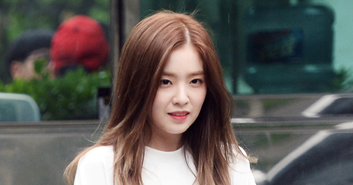 레드벨벳 아이린 '뮤뱅 MC 마지막 출근해요~' [MBN포토]