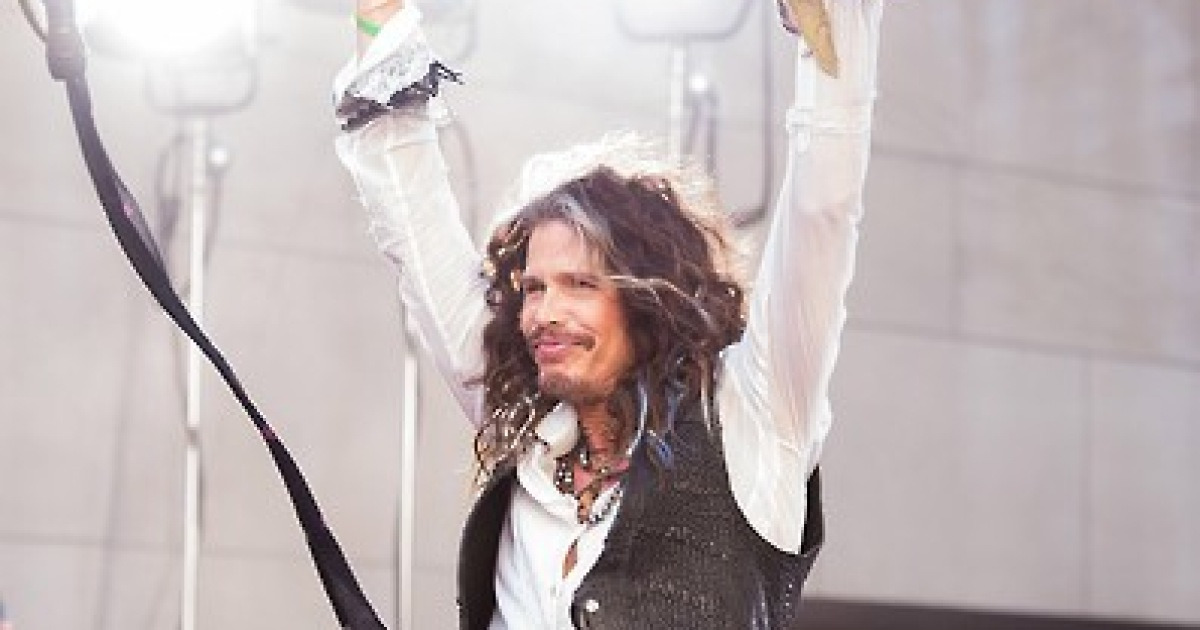 Steven Tyler Performs on NBC's Today Show