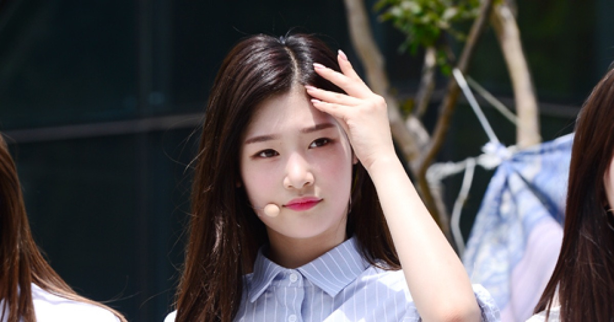 다이아 채연 '머리만 넘겨도 여신~' [MBN포토]