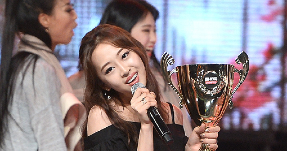 씨스타 다솜 '트로피 내 손안에' [MBN포토]