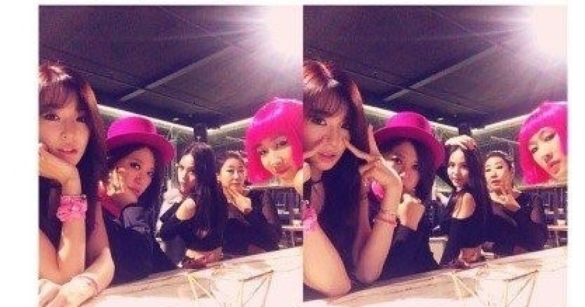 [ET-SNS] 민효린, 언니쓰 멤버들과 'shut up' 셀프 홍보 "많이많이 들어주세요"