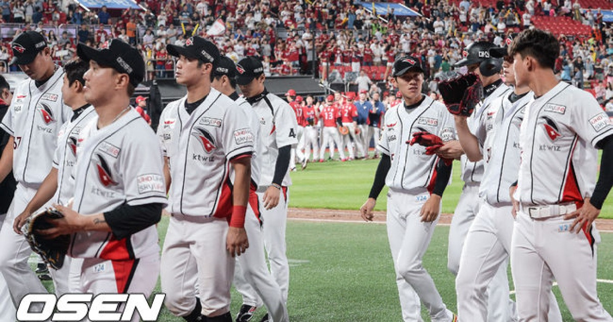[사진]실전 감각 떨어진 kt,'KIA 상대로 무기력한 영봉패'