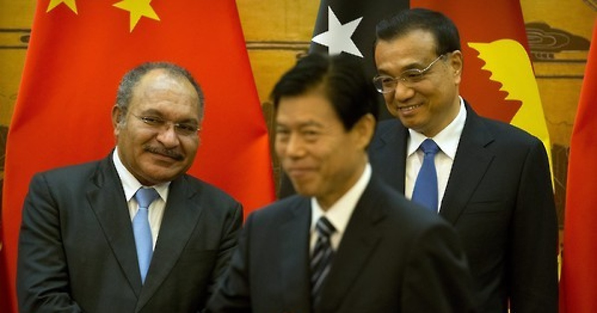 CHINA PAPUA NEW GUINEA DIPLOMACY