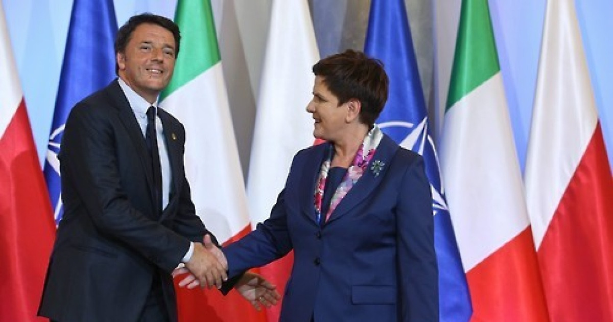 POLAND ITALY DIPLOMACY