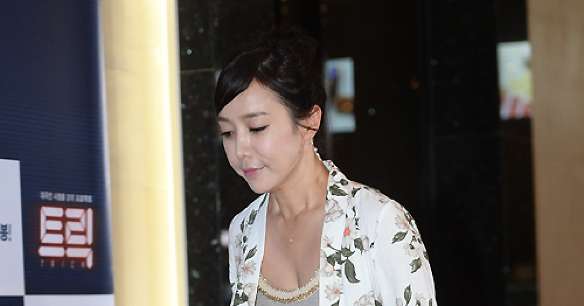 정정아 '아찔한 계단' [MBN포토]