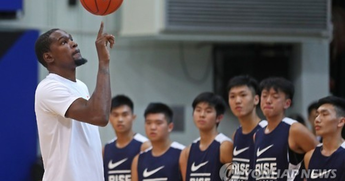 Hong Kong NBA Kevin Durant