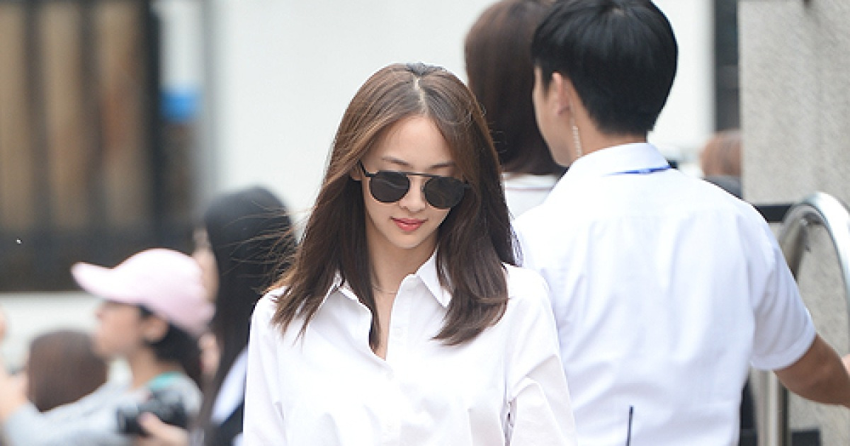 다솜 '가로수길 느낌 물씬~' [MBN포토]