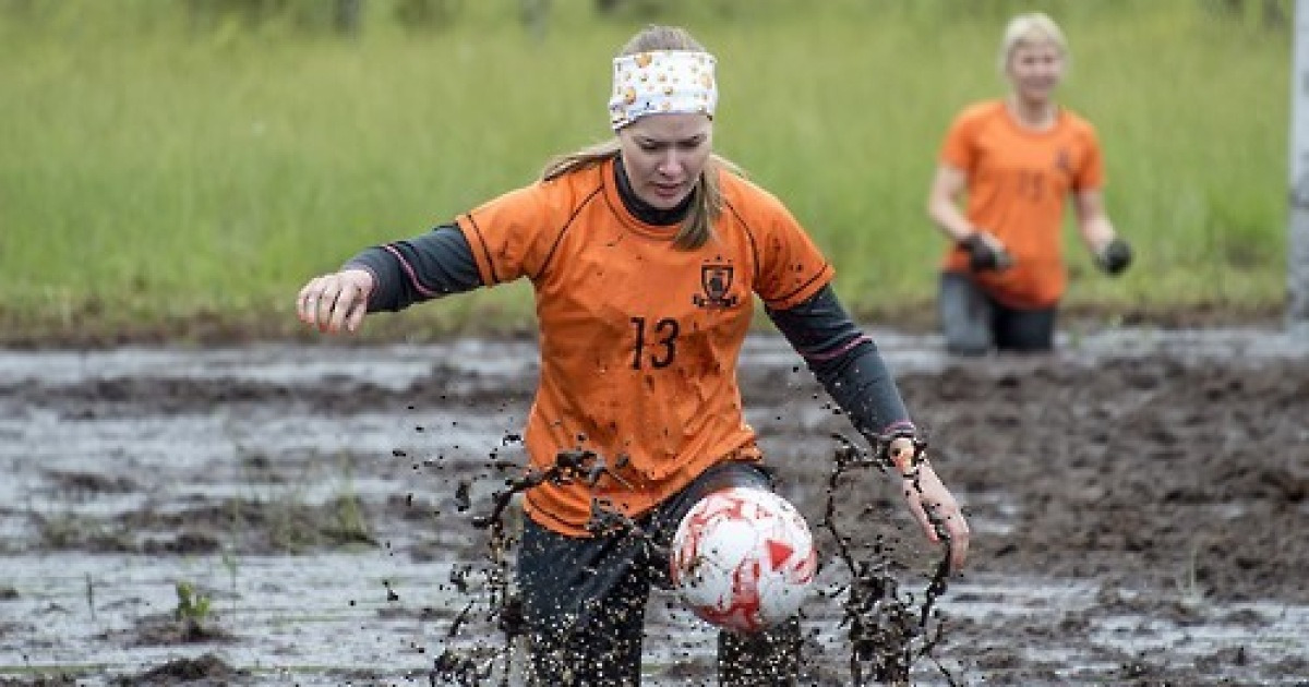 FINLAND SWAMP SOCCER