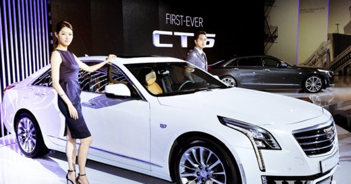 [MW사진] 가볍지만 견고한 대형세단 캐딜락 CT6
