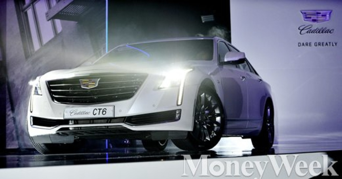 [MW사진] 등장부터 시선 붙잡는 캐딜락 CT6의 '자태'