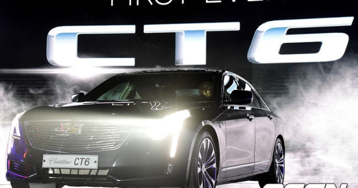 [사진]캐딜락 럭셔리 세단 CT6 출시