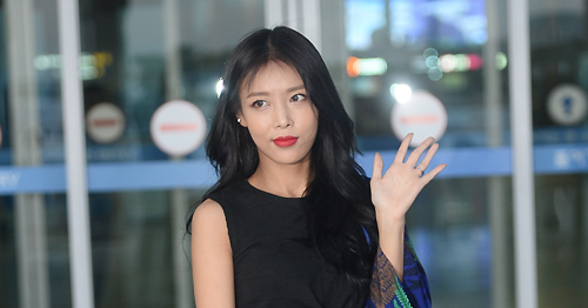 유빈 '걸크러쉬 패션' [MBN포토]