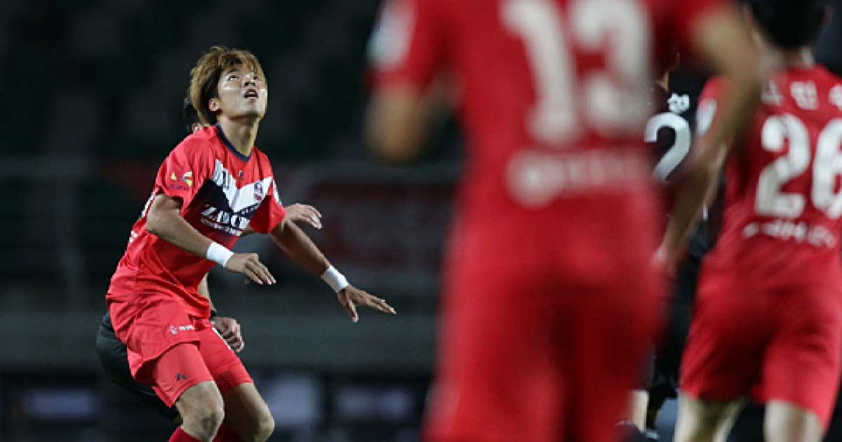 [B11포토] 남하늘, '청춘FC가 아닌 당당한 고양의 선수'