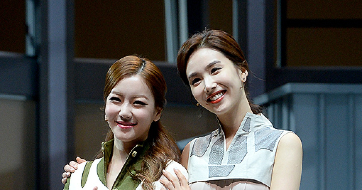 오소연-린지 '다정한 자매처럼' [MBN포토]