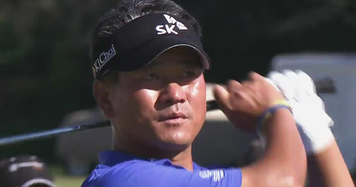 PGA챔피언십 최경주 1라운드 2언더파 공동 9위