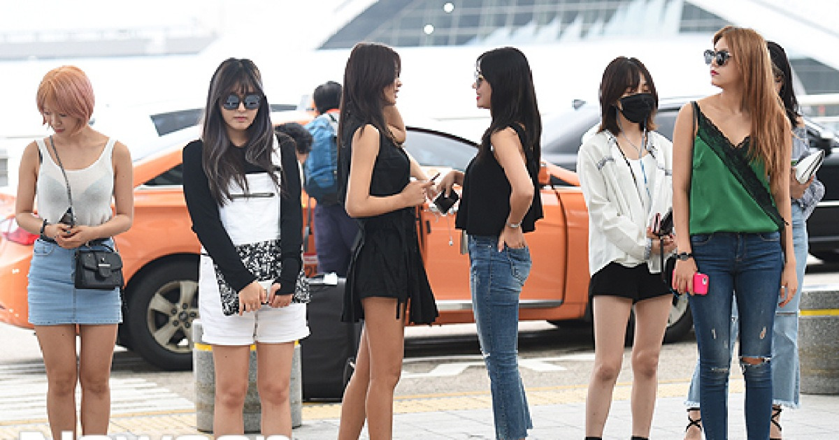 [포토엔]AOA '후쿠오카 다녀올게요'