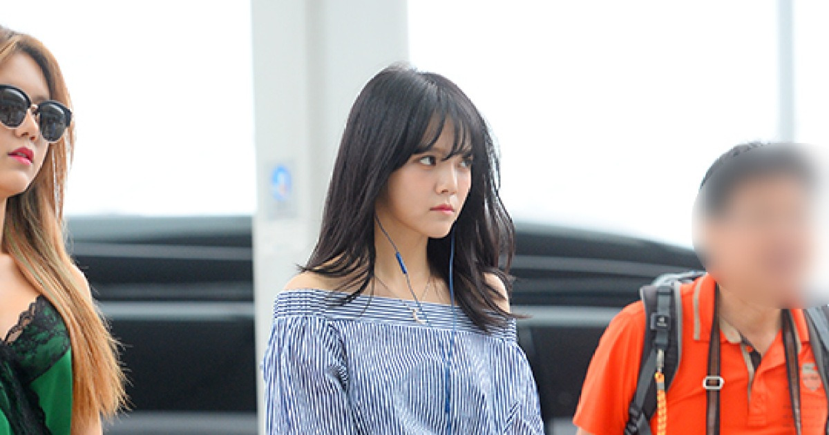 [TD포토] AOA 지민 '어마어마한 킬힐'