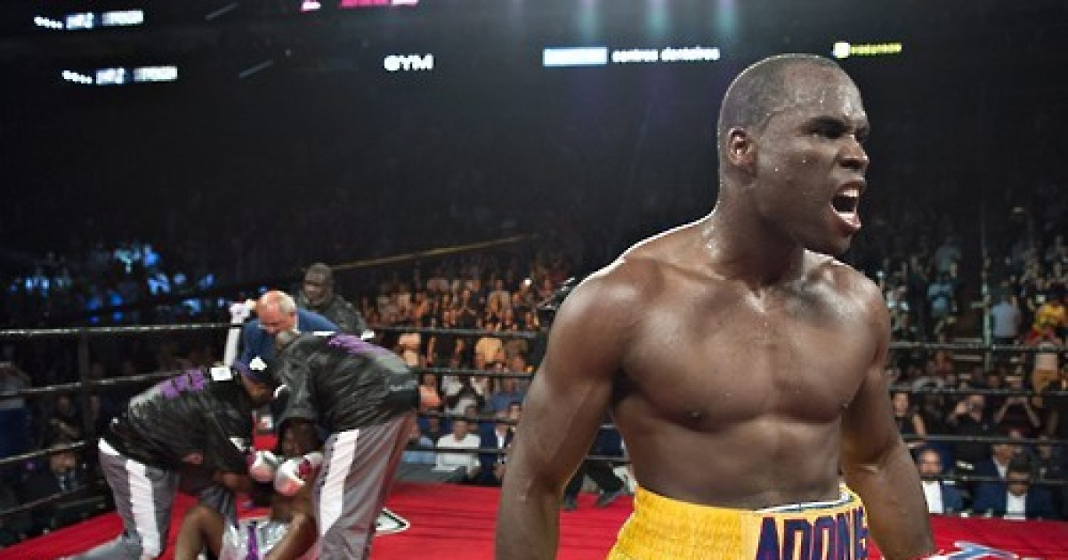 APTOPIX Stevenson Williams Boxing