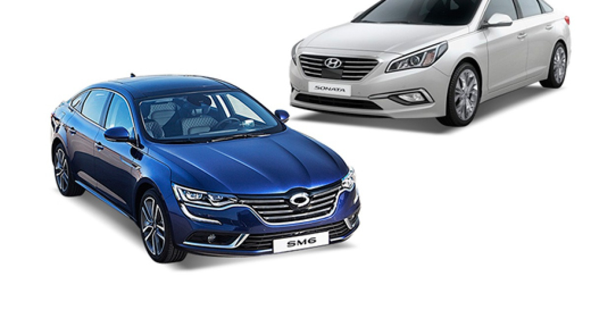 SM6 vs 쏘나타, 디젤로 경쟁 2막 돌입