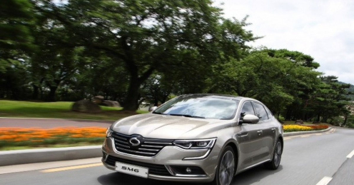 르노삼성, SM6 1.5 디젤 나왔다..연비 17.0km/L