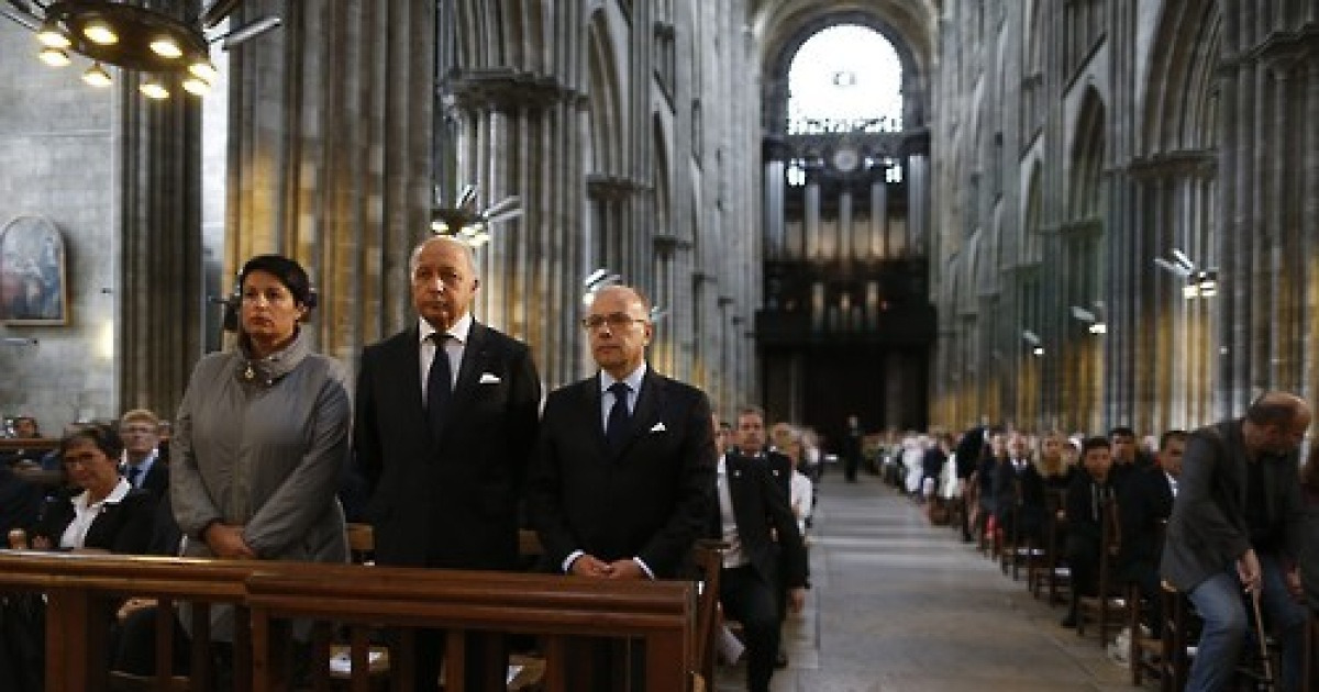 FRANCE CHURCH ATTACK FUNERAL