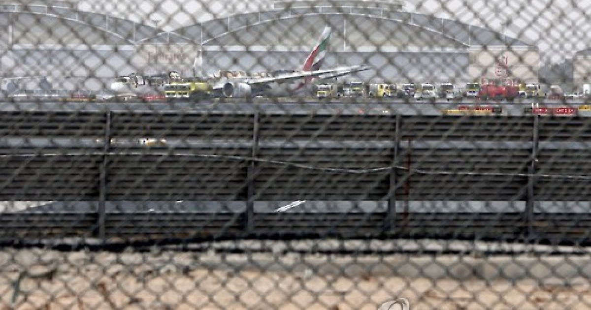 Mideast Dubai Airport Incident