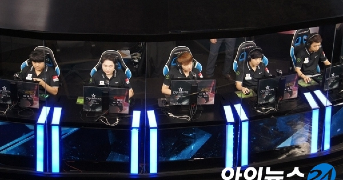 [LOL]kt, 완벽한 한타 능력으로 1세트 승리